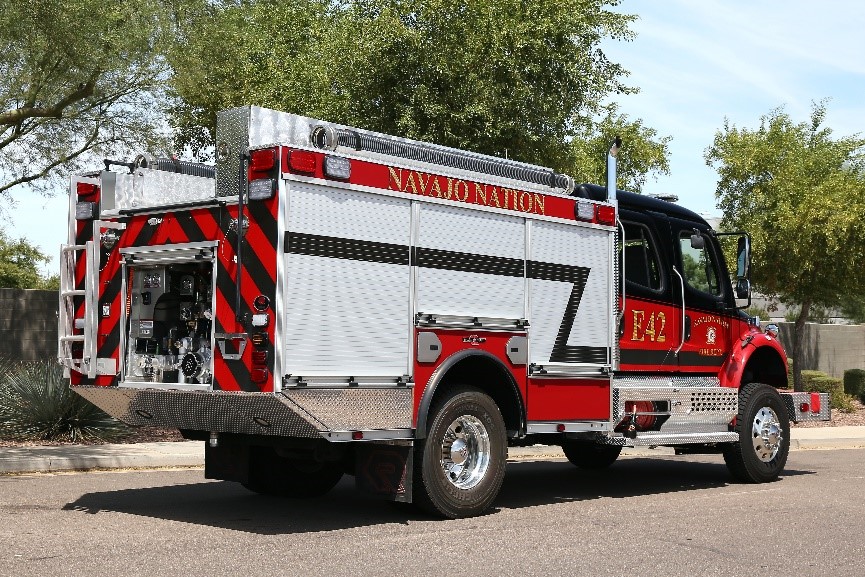 Navajo Nation Fire & Rescue Rosenbauer Timberwolf Apparatus